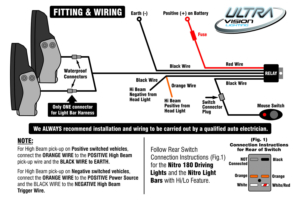 Driving Light & Light Bar Wiring Diagrams - Ultra Vision Lighting