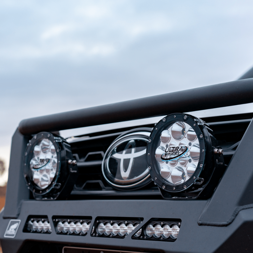 Raptor 70 LED 7" Driving Light (Pair) - Ultra Vision Lighting