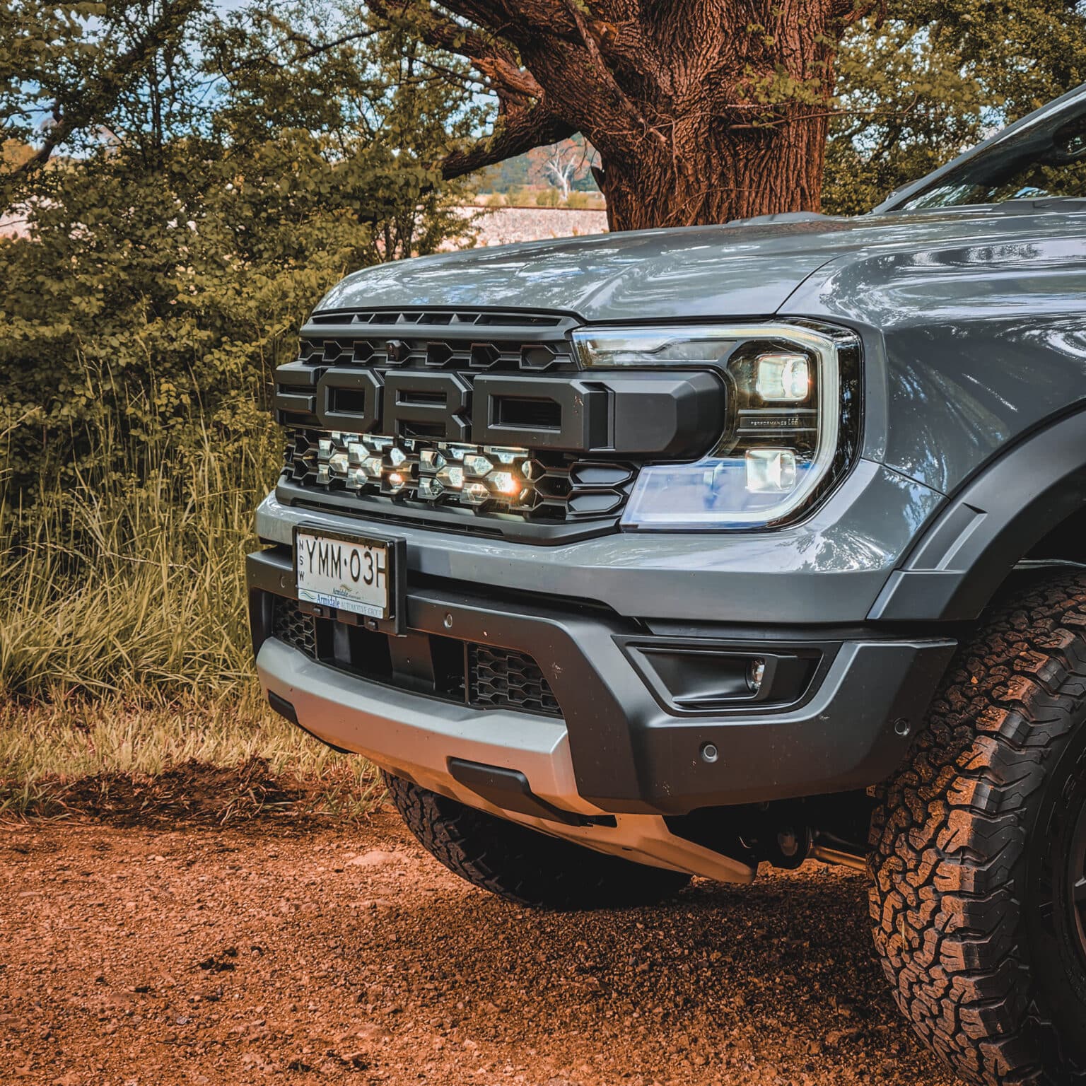 Next-Gen Ranger Raptor & Wildtrak Behind Grille Light Bar Kit - Ultra ...