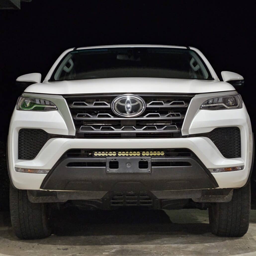 Toyota Fortuner 2018-on Behind Grille Light bar kit - Ultra Vision Lighting