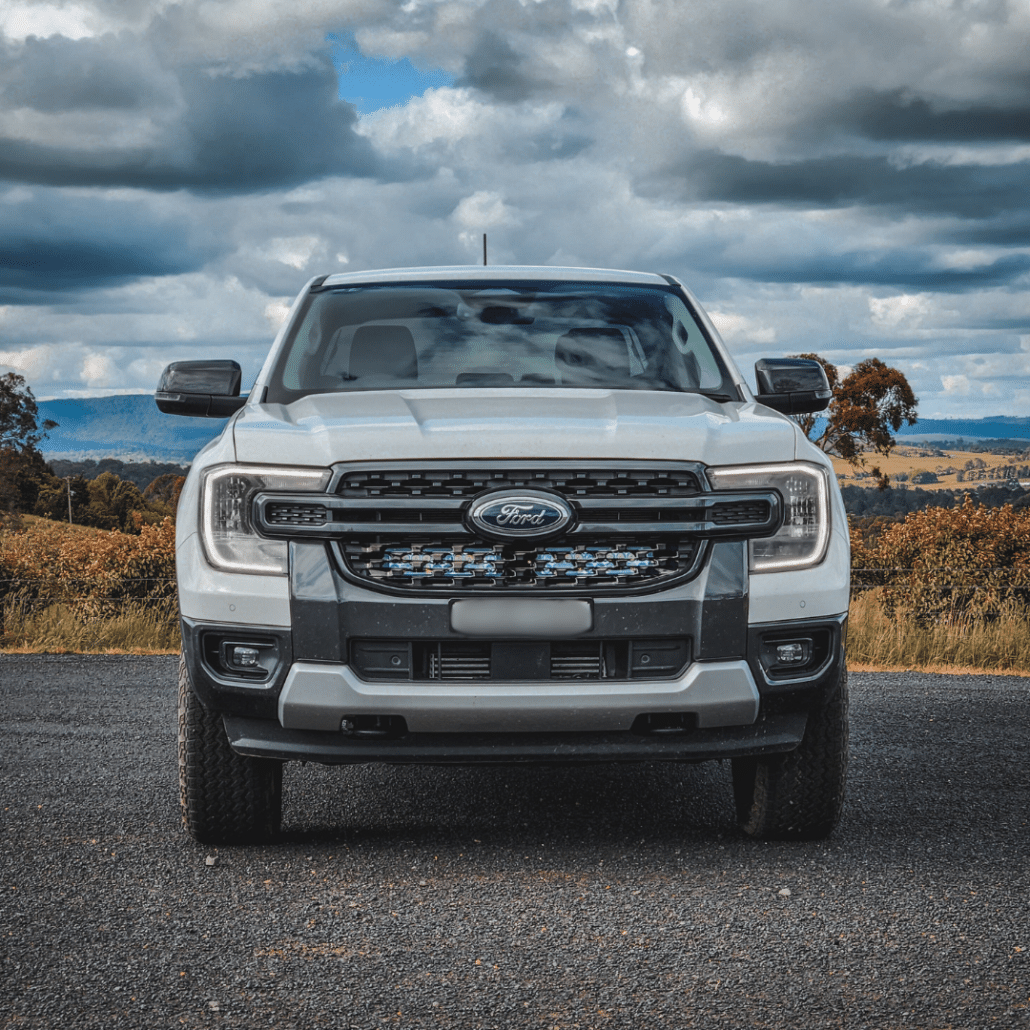 Ford Next-Gen Ranger Light Bar Behind Grille Kit - Ultra Vision Lighting