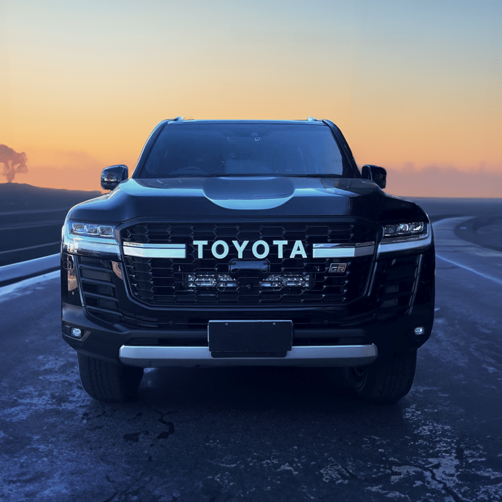 Toyota 300 Series Land Cruiser GR Sport Behind Grille Light Bar Kit ...