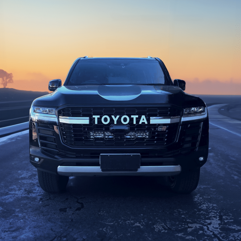 Toyota 300 Series Land Cruiser GR Sport Behind Grille Light Bar Kit ...