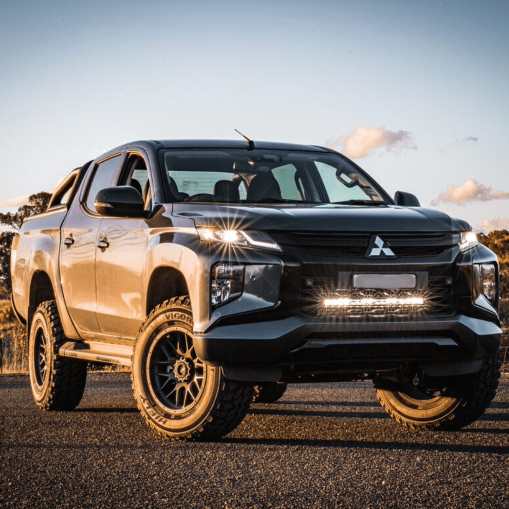 Mitsubishi Triton MR Nov 2018-on Behind Grille Light Bar Kit - Ultra ...