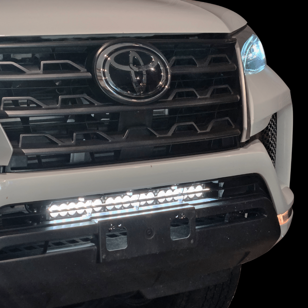 Toyota Fortuner 2018-on Behind Grille Light bar kit - Ultra Vision Lighting