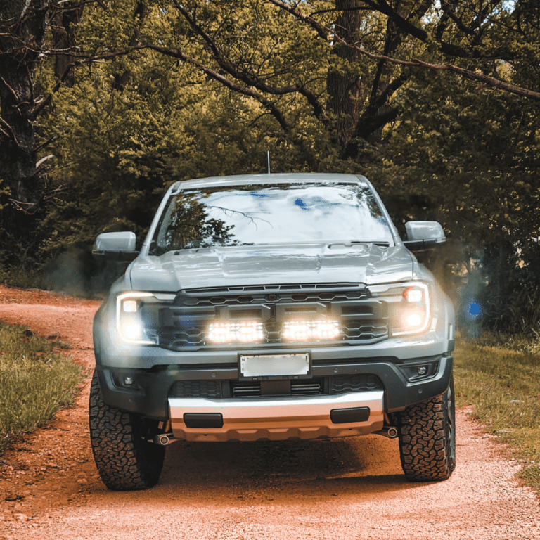 Behind Grille Light Bar Kits