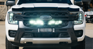 Ford Next-Gen Ranger Light Bar Behind Grille Kit - Ultra Vision Lighting